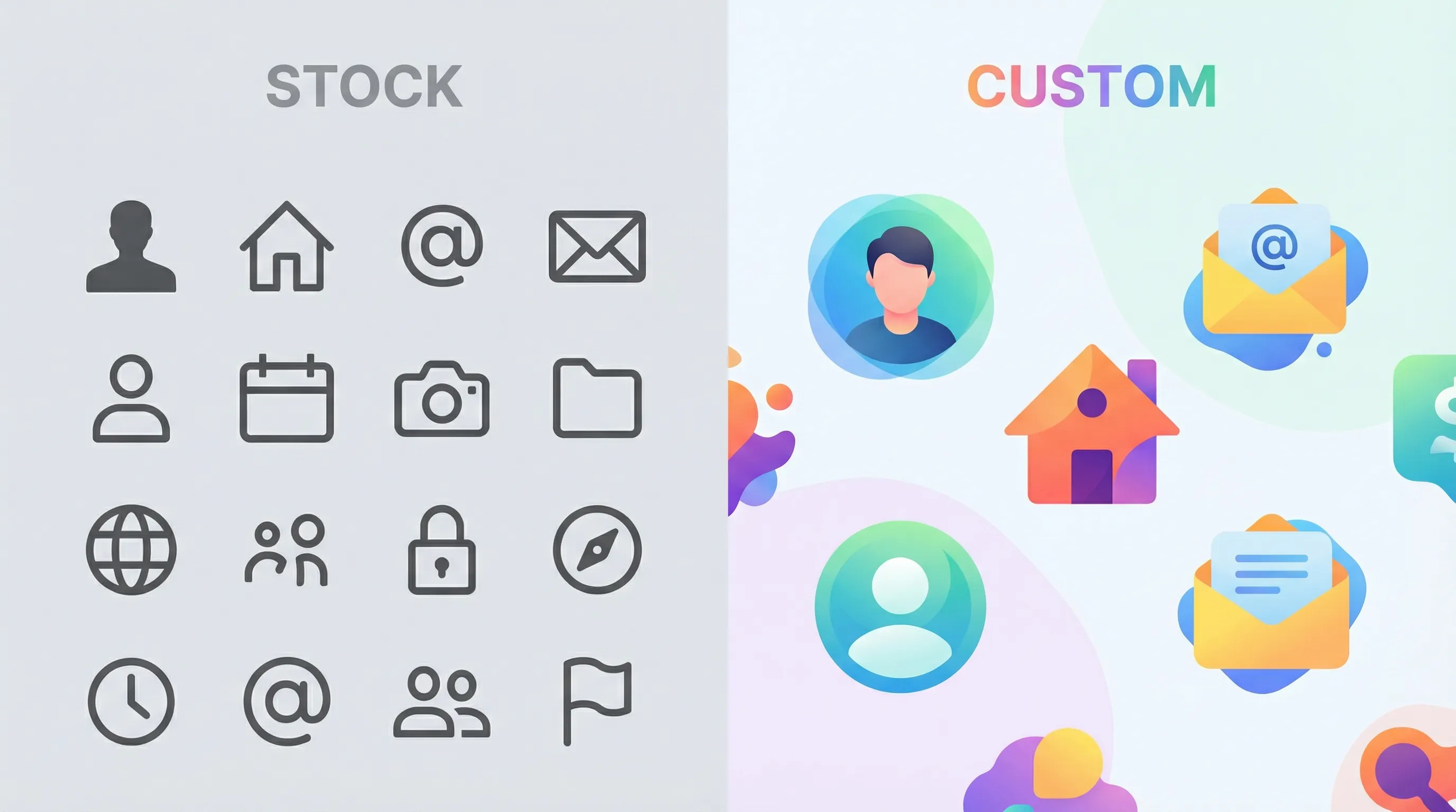 AI SVG Icon Generator vs. Font Awesome: Why Custom Icons Win (2025 ...