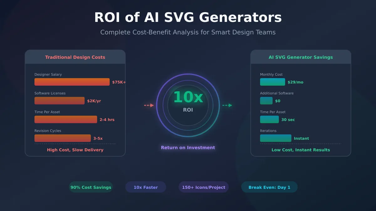 ROI of AI SVG Generators: Complete Cost-Benefit Analysis for 2026 | SVG AI